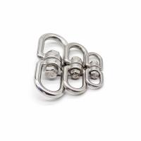 China Polished Stainless Steel Eye to Eye Swivel 316 Marine Grade Rigging Hardware 5mm for sale