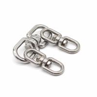 China Polished Stainless Steel Eye to Eye Swivel 316 Marine Grade Rigging Hardware 5mm for sale