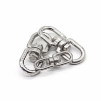China Polished Stainless Steel Eye to Eye Swivel 316 Marine Grade Rigging Hardware 5mm for sale