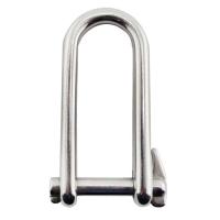 China Galvanized Stainless Steel Key Pin Shackle 0.5mm-50mm D-Shackle for Marine and Industrial Use for sale