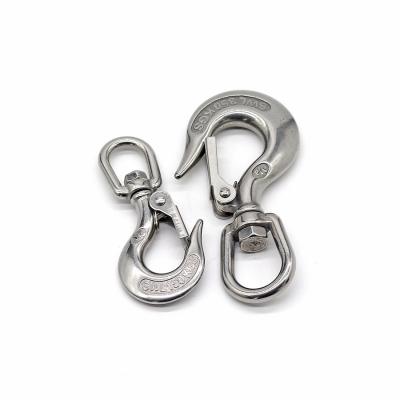 China Stainless Steel Rigging Series with 360° Swivel & Safety Latch - 304/316 Grade, Various Sizes for Heavy Load Applications for sale