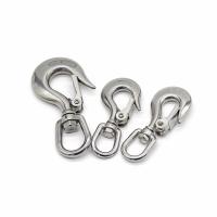 China ISO Certified Stainless Steel Rigging Hardware with 360° Swivel & Safety Latch - 304/316 Grade, Various Sizes Available for sale