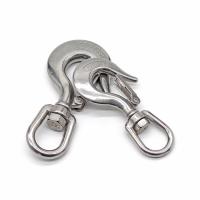China ISO Certified Stainless Steel Rigging Hardware with 360° Swivel & Safety Latch - 304/316 Grade, Various Sizes Available for sale