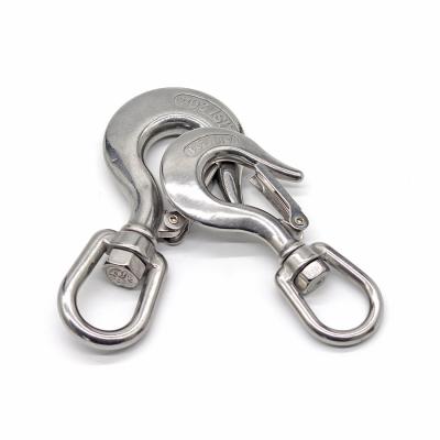 China YUJINSHENG Stainless Steel Rigging Series with Swivel Safety Latch - High Strength 304/316 Marine Grade Fittings for sale