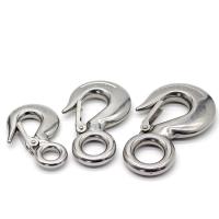 China Big Cargo Stainless Steel Eye Hook with PVC Coated Swivel Snap - 304/316 Grade for Heavy-Duty Rigging Applications for sale
