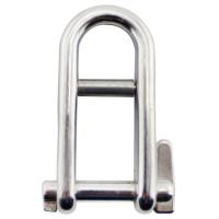 China Stainless Steel Key Pin Shackle with Bracket 0.5mm-50mm Galvanized Coated Rust Resistant for sale