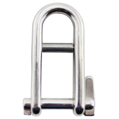 China Stainless Steel Key Pin Shackle with Bracket 0.5mm-50mm Galvanized Coated Rust Resistant for sale