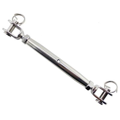 China 304 316 Stainless Steel Closed Body Turnbuckle for Wire Rope Cable Tension Adjustment for sale