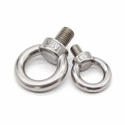 China JIS 1168 Stainless Steel Eye Bolt High Strength M10 Rigging Hardware for sale