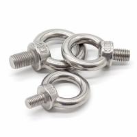 China JIS 1168 Stainless Steel Eye Bolt High Strength M10 Rigging Hardware for sale