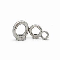 China Easy Installation Stainless Steel Eye Nut DIN 582 Corrosion Resistant for sale