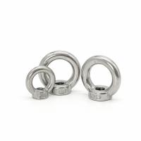 China Easy Installation Stainless Steel Eye Nut DIN 582 Corrosion Resistant for sale