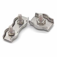 China New Stainless Steel Rigging Hardware Mono Double Clamp Easy Installation for sale