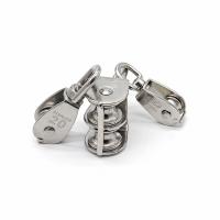 China Weather Resistance Steel Cable Pulley 316 304 Stainless Steel 50mm Diameter for sale