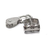 China Weather Resistance Steel Cable Pulley 316 304 Stainless Steel 50mm Diameter for sale