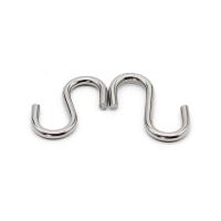 China Stainless Steel S Hook 304 Marine Grade 4mm Thick for Hanging Tools and Organizing for sale