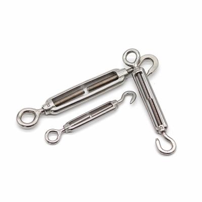 China Stainless Steel European Open Body Turnbuckle - 0.5-50mm Diameter, 1570-1870MPa Tensile Strength for Marine & Industrial Use for sale