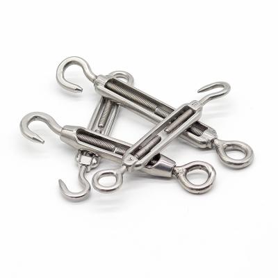 China Stainless Steel European Open Body Turnbuckle 0.5-50mm Diameter 1570-1870MPa Tensile Strength for sale