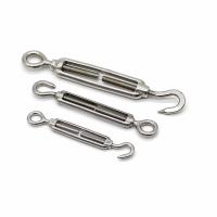 China Stainless Steel European Open Body Turnbuckle 0.5-50mm Diameter with 1570-1870MPa Tensile Strength for Industrial Applications for sale