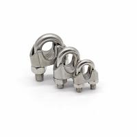 China 304 Stainless Steel Cable Clamps for Wire Rope - 1/8