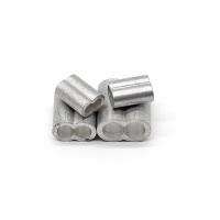 China Aluminum Swage Sleeves for 0.5mm-50mm Stainless Steel Wire Ropes - Corrosion Resistant Crimp Terminations for sale