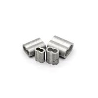 China Aluminum Swage Sleeves for 0.5mm-50mm Stainless Steel Wire Ropes - Corrosion Resistant Crimp Terminations for sale