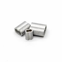 China Aluminum Swage Sleeves for 0.5mm-50mm Stainless Steel Wire Ropes - Corrosion Resistant Crimp Terminations for sale