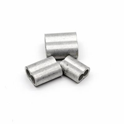China Aluminum Swage Sleeves for 0.5mm-50mm Stainless Steel Wire Ropes - Corrosion Resistant Crimp Terminations for sale