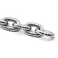 China 18 Inch 2mm Stainless Steel Long Link Chain with Corrosion Resistance for Industrial and Decorative Use for sale