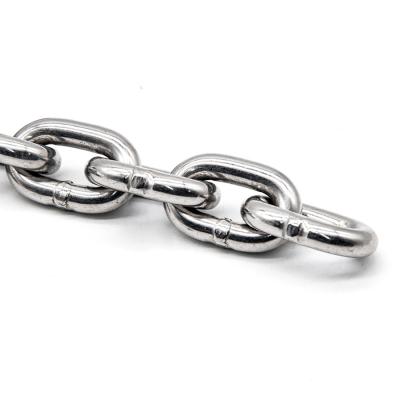 China 18 Inch 2mm Stainless Steel Long Link Chain with Corrosion Resistance for Industrial and Decorative Use for sale