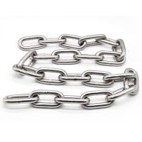 China Bright Stainless Steel Chain - Polished High Gloss Finish with Superior Corrosion Resistance for Industrial Applications for sale