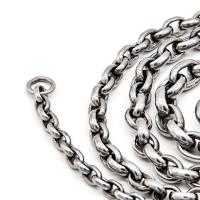 China 304 Stainless Steel Link Chain with Corrosion Resistance -20°C to 400°C Temperature Range for Industrial Applications for sale