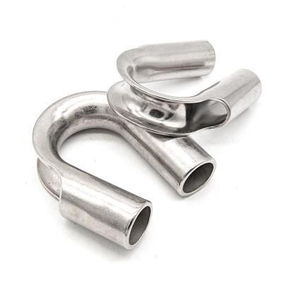 China 304/316 Stainless Steel Thimble Tube 6-25mm Diameter for Automotive and Electronics Manufacturing for sale