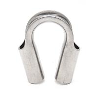 China 304 316 Stainless Steel Tube Thimble for Wire Rope Protection - Corrosion Resistant Industrial Fitting for sale