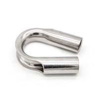 China 304 316 Stainless Steel Tube Thimble for Wire Rope Protection - Corrosion Resistant Industrial Fitting for sale