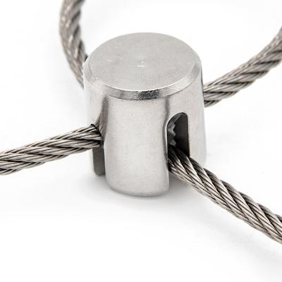 China Stainless Steel Cross Wire Rope Clamp - Heavy Load Capacity for Marine & Industrial Applications - 304/316 Grade for sale