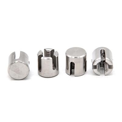 China 304/316 Stainless Steel Cross Wire Rope Connectors - Heavy Load Capacity Weather Resistant Industrial Fittings for sale