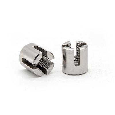 China Stainless Steel Cross Wire Rope Clamp - 304/316 Grade, Heavy Load Capacity, SGS Certified for Marine & Industrial Use for sale