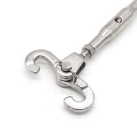 China Seagoing Ship Wire Rope Tensioner Adjustable 6mm-20mm Galvanized Steel for sale