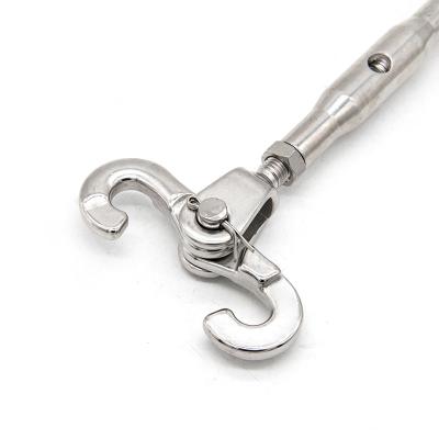 China Seagoing Ship Wire Rope Tensioner Adjustable 6mm-20mm Galvanized Steel for sale