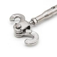 China Stainless Steel Life Line Turnbuckle 316/304 Marine Grade with Polished Finish for Boat Safety Systems for sale