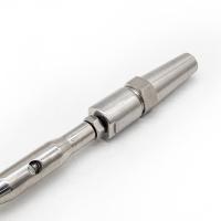 China Stainless Steel Life Line Turnbuckle 316/304 Marine Grade with Polished Finish for Boat Safety Systems for sale