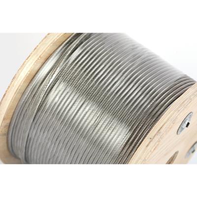 China 316 Stainless Steel Single Strand Wire Rope - Marine Grade Corrosion Resistant Cable for Industrial Applications for sale