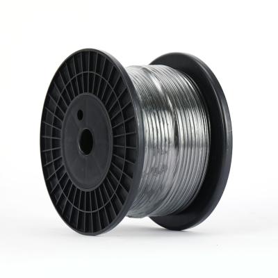 China PVC Black Steel Wire Rope With Pvc Coating high strength for sale