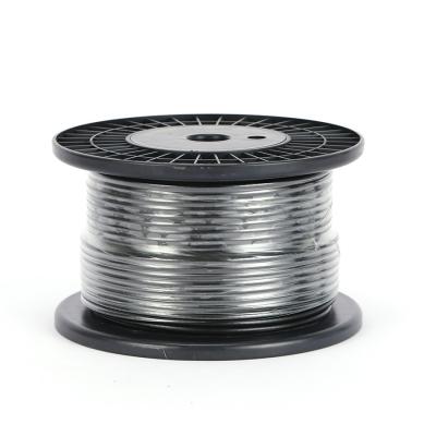 China Marine Grade Stainless Steel Plastic Coated Wire Rope 1/8