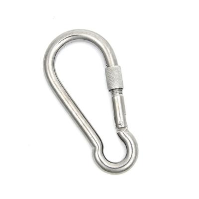 China YUJINSHENG Stainless Steel 304/316 Rigging Components - Heavy-Duty Ring & Nut Spring Buckle for Marine & Industrial Use for sale