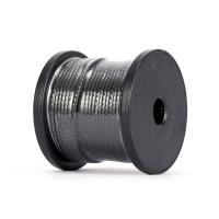 China Nylon PVC Plastic Coated Stainless Steel Wire Rope with 60+ Year Service Life and Multiple Color Options for sale