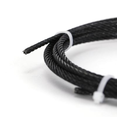 China High Tensile Strength Black Oxide Steel Wire Rope for sale