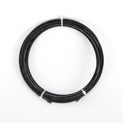 China PVC Covered 316 Stainless Steel Wire Rope Sling - Corrosion Resistant Industrial Cable for Lifting Applications for sale