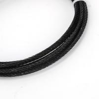 China High Tensile Strength Black Oxide Steel Wire Rope for sale